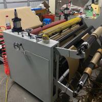 China Aluminum Foil 8kw Tape Slitting Machine Dual Motors Kraft Paper Tape Tape Roll Slitter for sale