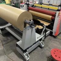 China Aluminum Foil 8kw Tape Slitting Machine Dual Motors Kraft Paper Tape Tape Roll Slitter for sale