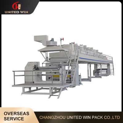China High Speed PE Protective Film Coating Machine Low Tension Soft Substrates for sale