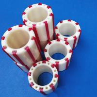 China Adhesive Tape Slitting Machine Spare Parts 76mm Plastic Roller Holder Shaft Sleeve Bushing for sale
