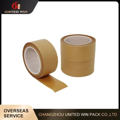 China Fiber Water Activated Gummed Kraft Paper Tape Printing Customization for sale