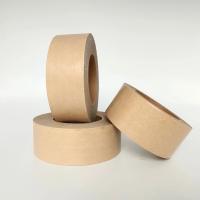 China Reinforced Kraft Paper Tape High Adhesive Packaging Kraft Paper Gummed Tape for sale