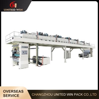 China Protective Paper Film Adhesive Tape Coating Machine Straight Blade Coating for sale