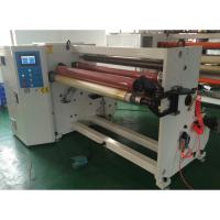 China Single Shaft Tape Rewinding Machine PE PET BOPP Masking Release Paper for sale