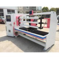 China Textured Paper Foam Tape Cutting Machine Three Shaft Three Blade for sale