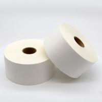 China Recyclable White Gummed Custom Kraft Paper Tape Wet Water Unreinforced for sale