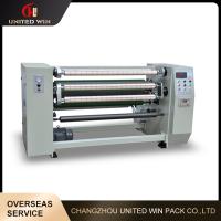 China BOPP Adhesive Packing Tape Slitting Machine Cutting Rewinding Machine 1300mm for sale