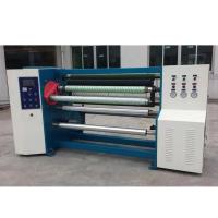 China OPP Sealing Tape Slitting Machine Automatic Feeding Device 180m/min for sale