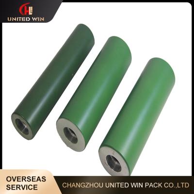 China Slitting Rewinding Adhesive Tape Machine Parts   Coated Rollers Accessories for sale