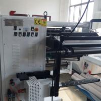 China Paper Film Tape Slitting Machine Double Shaft Center Surface Slitting Rewinding Machine for sale