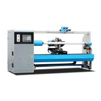 China Single Shaft Release Paper Cutting And Rewinding Machine Masking PVC PET Duct Foam Polyester Film Tape for sale