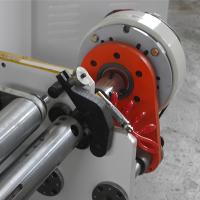 China Double Shaft Exchange Tape Rewinding Machine BOPP Jumbo Roll Packing Tape for sale
