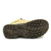 China PU Sole Electrical Safety Shoes Yellow Canvas Steel Toe Shoes Industrial for sale