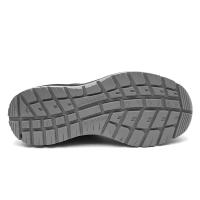 China Black Steel Toe Work Shoes Fly Knit / Anti Smashing Safety Shoes for sale