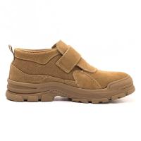 China Yellow High Heat Resistant Boots Unisex Steel Toe Work Boots For Welders for sale