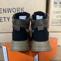 China Unisex Warehouse Steel Toe Boots Anti Slip Industrial Work Boots for sale