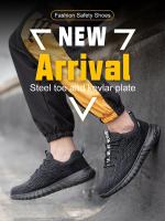 China Sport Steel Toe Mens Work Boots , Breathable Labor Protection Shoes For Security Work for sale