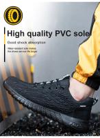 China Sport Steel Toe Mens Work Boots , Breathable Labor Protection Shoes For Security Work for sale