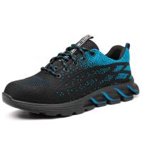 China Breathable Men'S Casual Safety Shoes Lightweight With Steel Toe / Kevlar EU Plate for sale