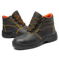 China Slip Resistant Industrial Safety Shoes Steel Cap Work Shoes Mental Toe for sale