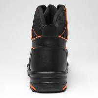 China Hight Cut Cow Leather Shoes Slip Resistant / Wear Resistant Steel Toe Winter Shoes for sale