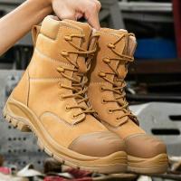 China Heavy Duty Work Boots Waterproof Industrial Construction Work Boots for sale