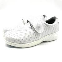 China White Nurse Safety Shoes Lightweight Breathable Steel Toe Shoes for sale