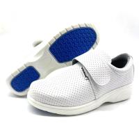 China White Nurse Safety Shoes Lightweight Breathable Steel Toe Shoes for sale