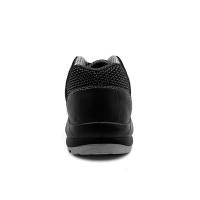 China Low Cut Suede Leather Shoes Grey Steel Toe Waterproof Shoes S3 for sale