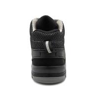 China Casual Mens Work Safety Boots Black Steel Toe Shoes Customization for sale
