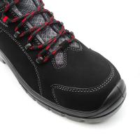 China S3 Genuine Leather Safety Boots Mens Breathable Safety Shoes For Work for sale