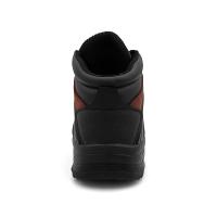 China Brown Crazy Horse Leather Shoes Industrial Protective Safety Boots S3 for sale