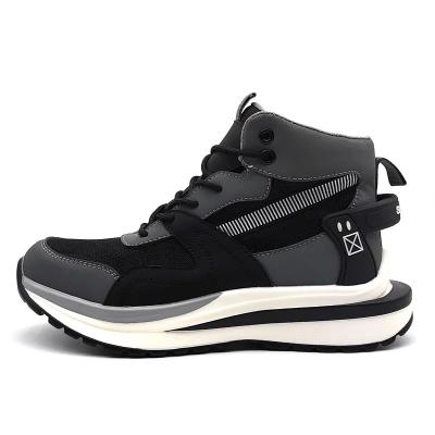 China S3 Comfortable Safety Shoes Lightweight Breathable Steel Toe Boots Grey for sale