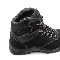 China Nubuck Leather Heavy Duty Waterproof Boots Anti Puncture Anti Smashing Shoes for sale