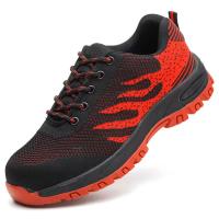 China Comfortable Summer Walking Shoes Womens Work Boots Lightweight for sale