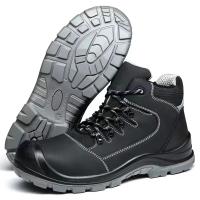 China S3 Security Work Boots Waterproof Ankle High Work Boot With Steel Toe for sale