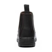 China No Lace Cheales Safety Shoes Waterproof / Oil Resistant Shoes Black for sale