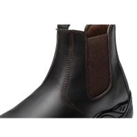 China No Lace Cheales Safety Shoes Waterproof / Oil Resistant Shoes Black for sale