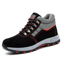 China Genuine Leather Suede Steel Toe Shoes S3 Sport Style Safety Shoes Industrial for sale