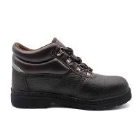 China Brown Anti Puncture Safety Shoes Durable Iron Toe Shoes Anti Smash for sale