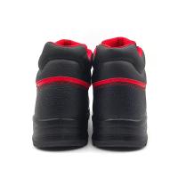 China Mining Industrial Safety Shoes Anti Impact Leather Slip Resistant Shoes Anti Puncture for sale