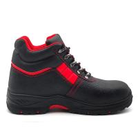 China Mining Industrial Safety Shoes Anti Impact Leather Slip Resistant Shoes Anti Puncture for sale