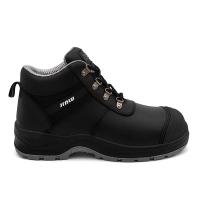 China Industrial Construction Safety Boots Unisex Steel Toe Boots Anti Puncture for sale