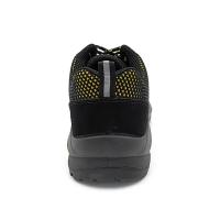 China Anti Puncture Running Safety Shoes Custom Sneakers Safety Shoes Black for sale