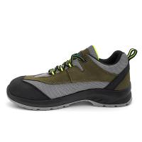 China Waterproof Composite Toe Genuine Leather Safety Shoes Low Cut Casual Work Shoes for sale