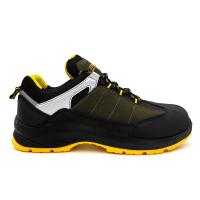 China Steel Toe Nubuck Leather Shoes Waterproof Impact Resistant Shoes For Running for sale