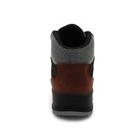 China Crazy Horse Leather Casual Shoes High Cut Safety Shoes For Men for sale