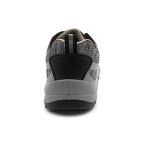 China Breathable Sports Fashion Steel Toe Shoes Anti Impact Fly Knit Shoes Fly Knitting for sale