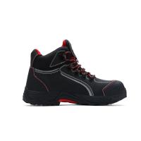 China Nubuck Leather Hiking Working Boots Mens Waterproof Walking Boots for sale