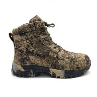 China Yellow Waterproof Trekking Boots Unisex Climbing Hiking Boots Lightweight for sale